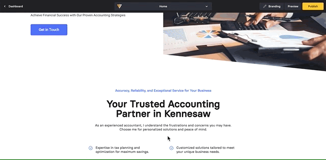 How to Add a Section on Your website – Voolt Help Center